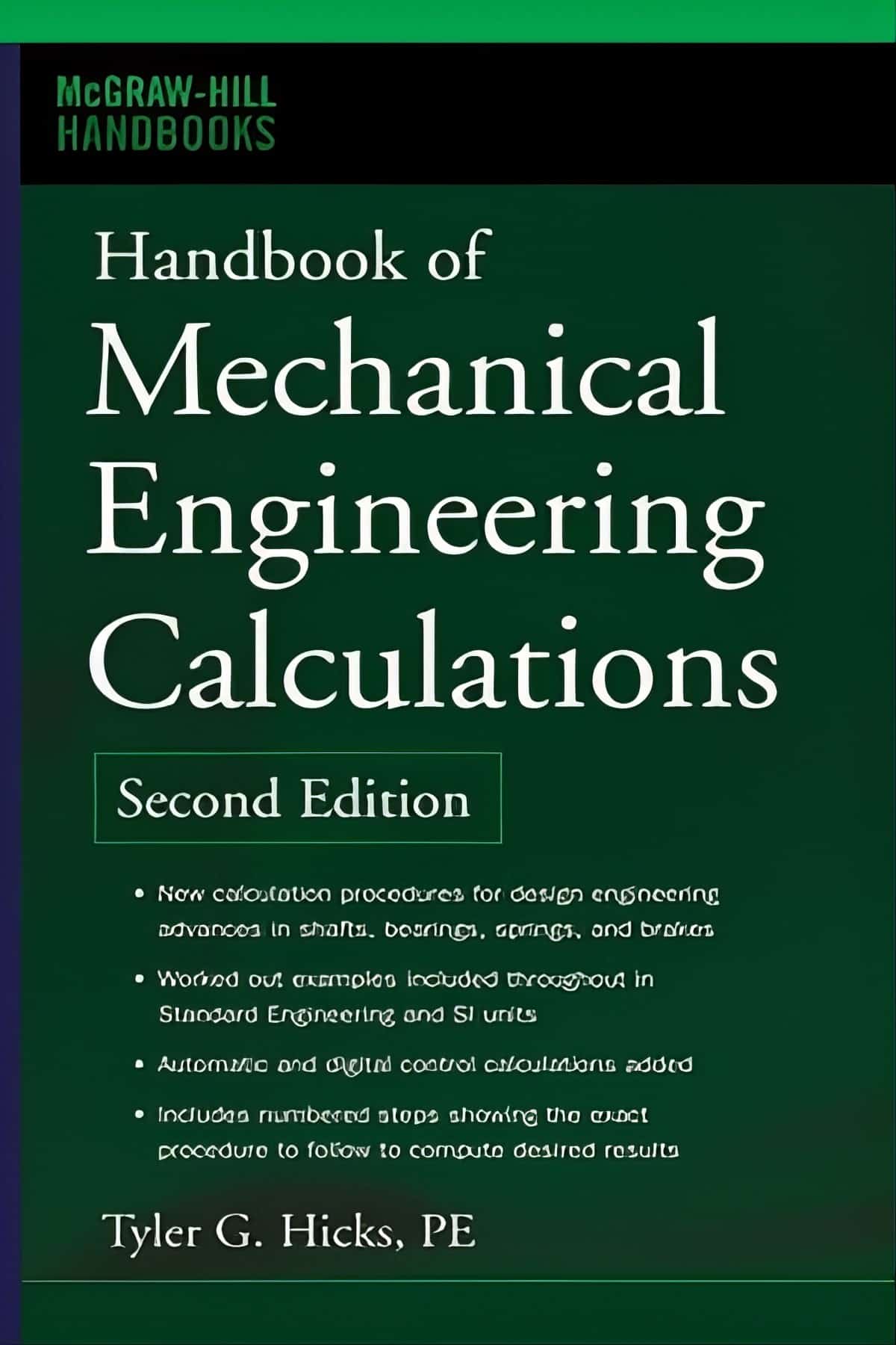Handbook Of Mechanical Engineering Calculations 2nd Edition