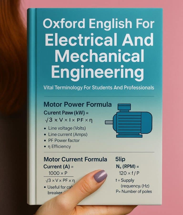 Oxford English For Electrical And Mechanical Engineering