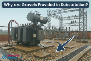 Why are Stones Used in an Electrical Substation?