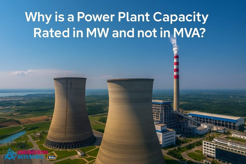 Why is a Power Plant Capacity Rated in MW and not in MVA?